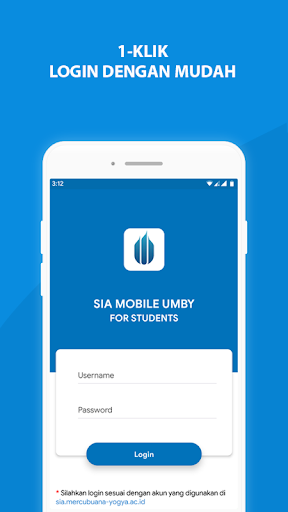 SIA Mobile untuk mahasiswa